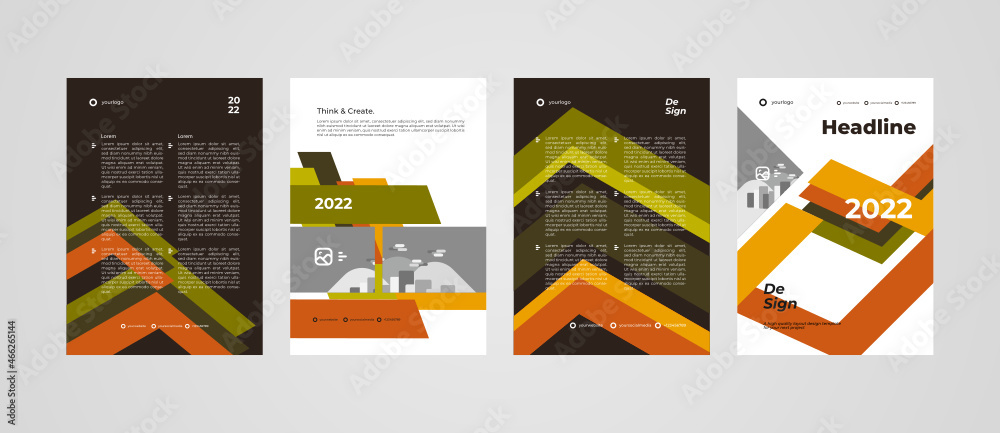 Attractive background, for company business ads, layout template design ...