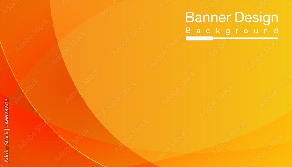 Orange background vector illustration lighting effect graphic for text ...