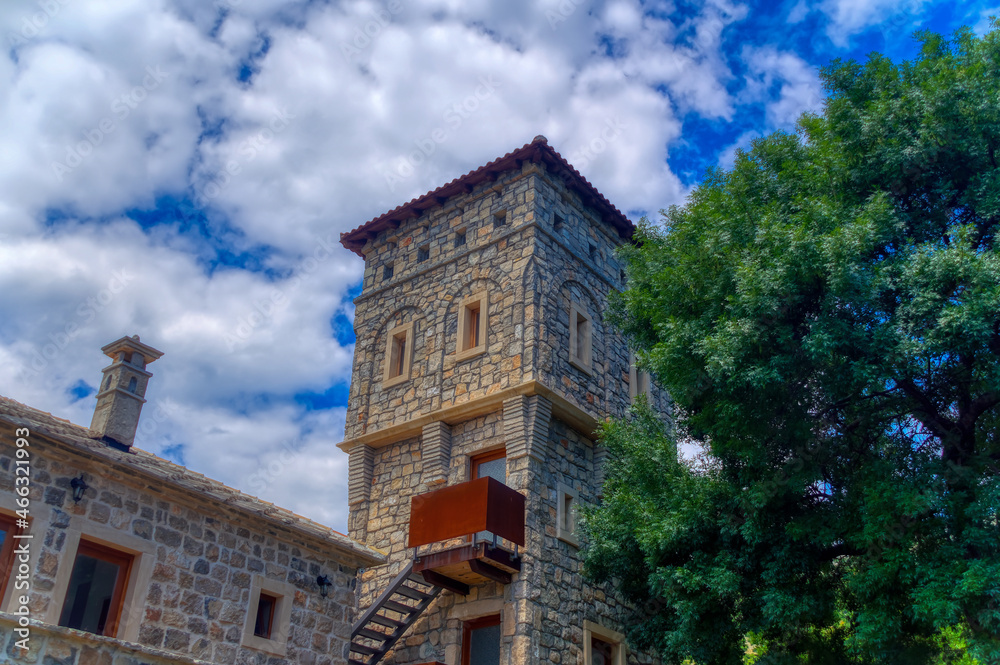 Monks rooms at Serbian Orthodox monastery. Stock Photo | Adobe Stock