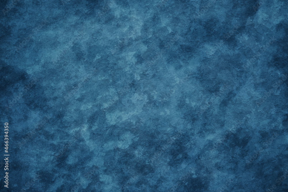 Rich blue background texture, marbled stone or rock textured banner ...