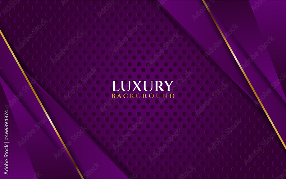 Vector Abstract Elegant purple and gold background. Abstract purple ...