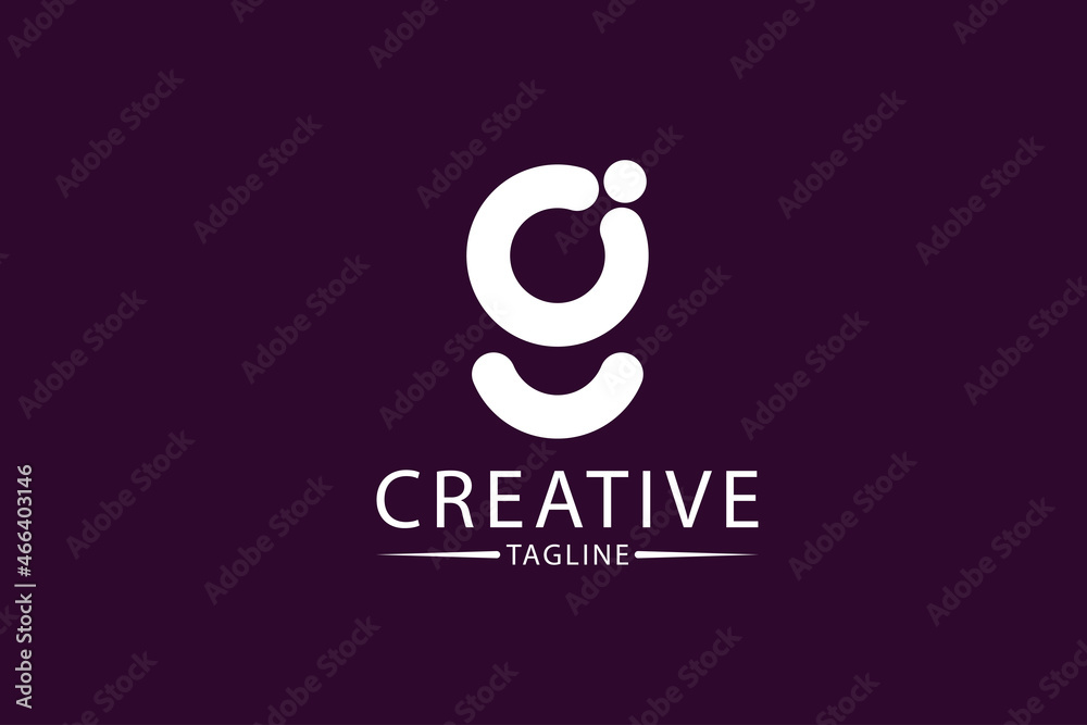 Letter G logo design for company Stock Vector | Adobe Stock