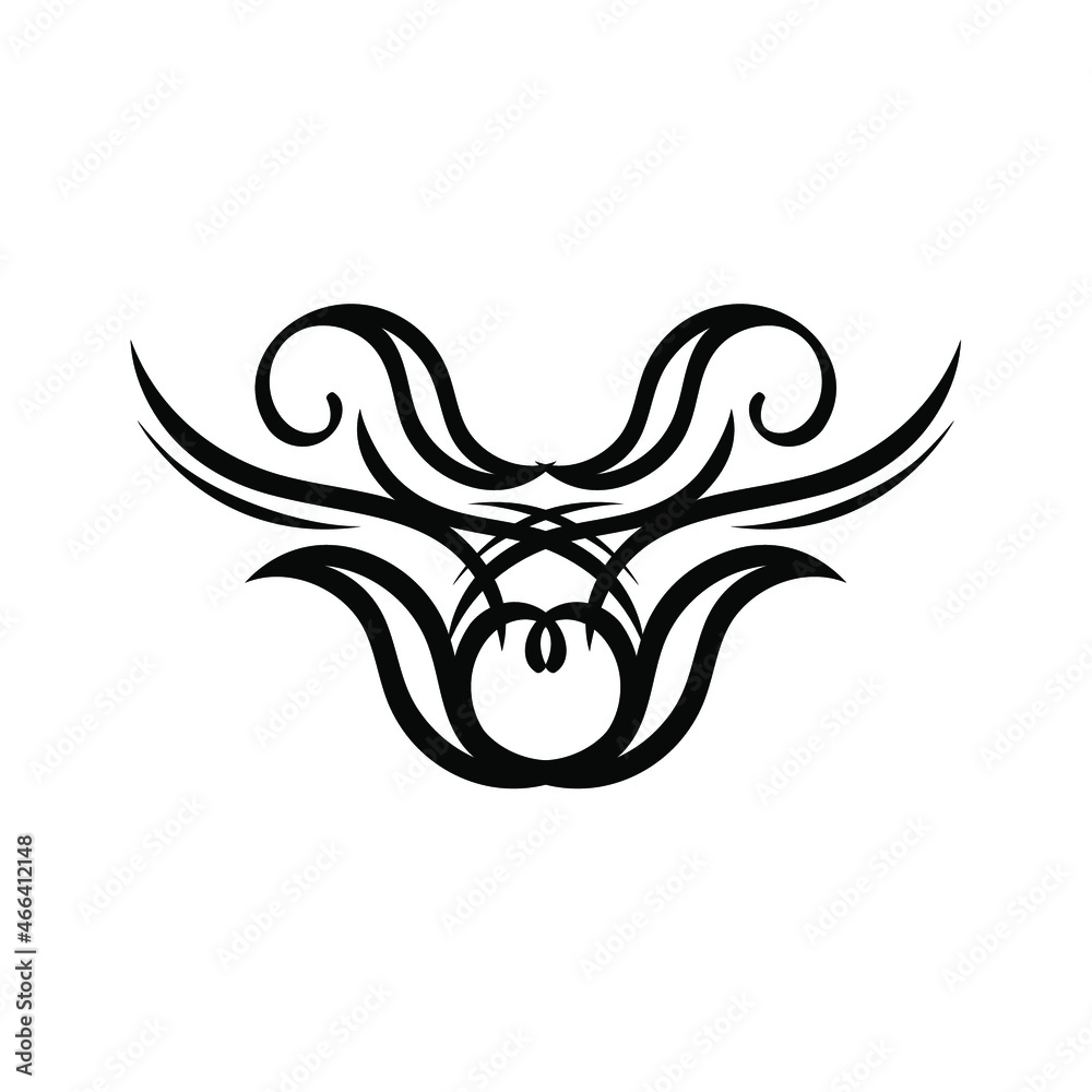 simple tribal. simple tribal line art simple and unique. suitable for ...