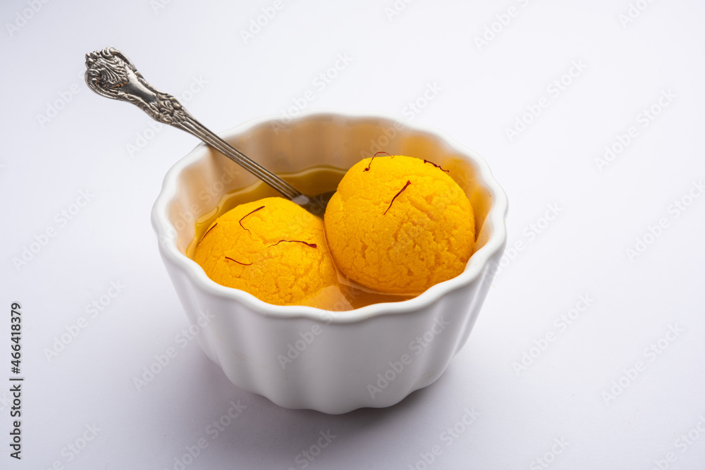 Rajbhog bengali sweet Stock Photo | Adobe Stock