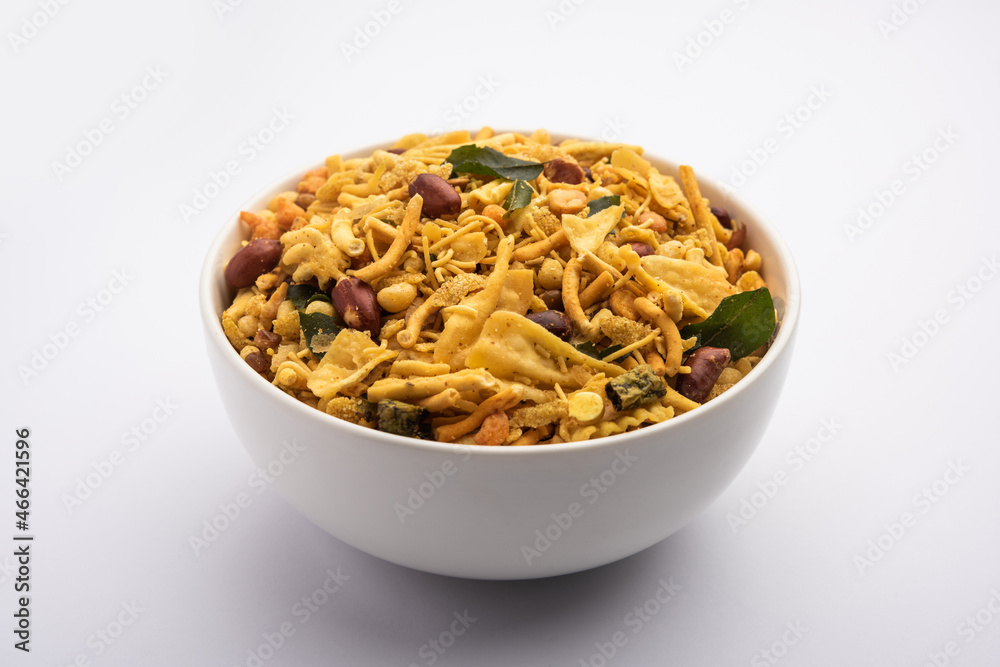 Farsan chivda or bombay mix Stock Photo | Adobe Stock