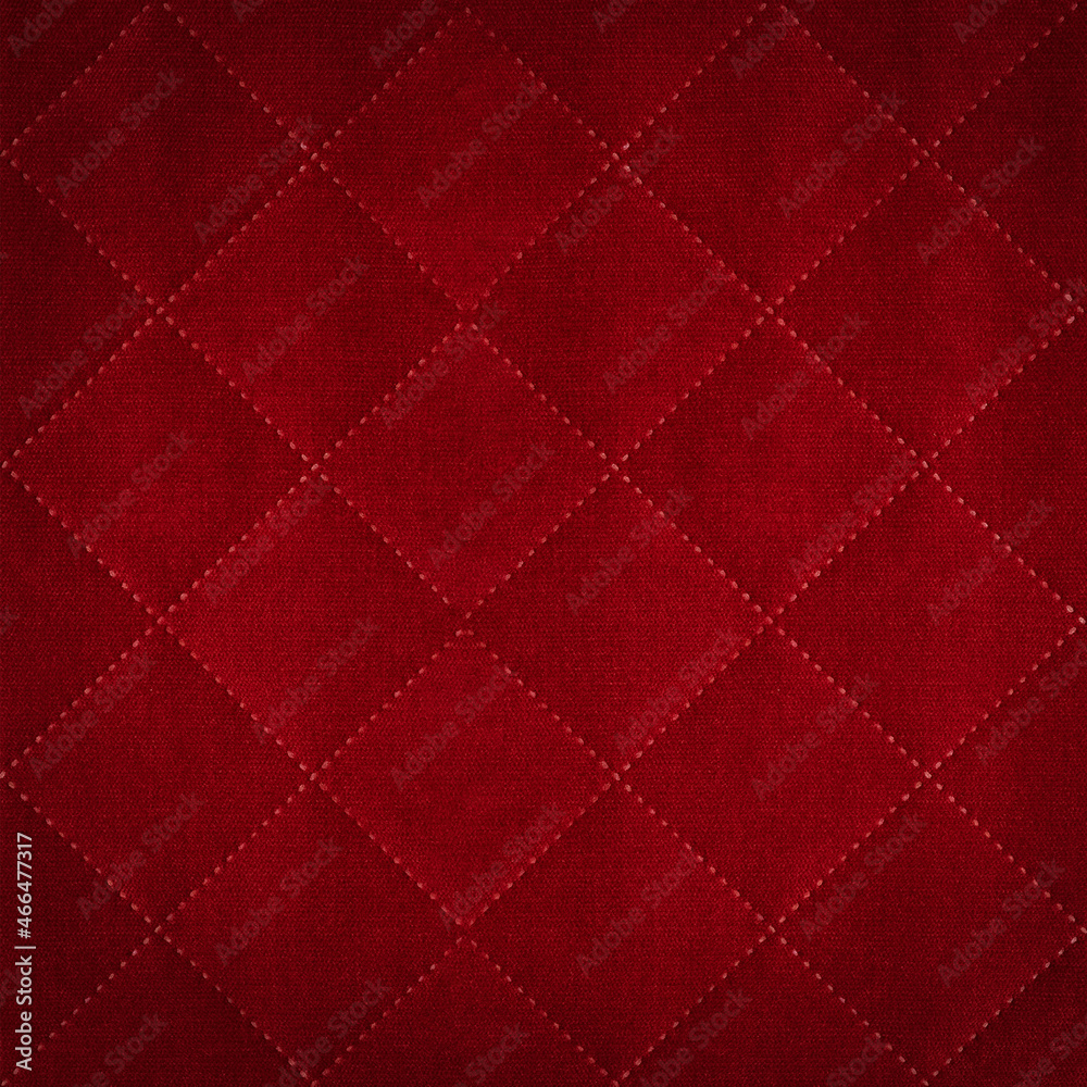 Red Cotton Fabric Texture
