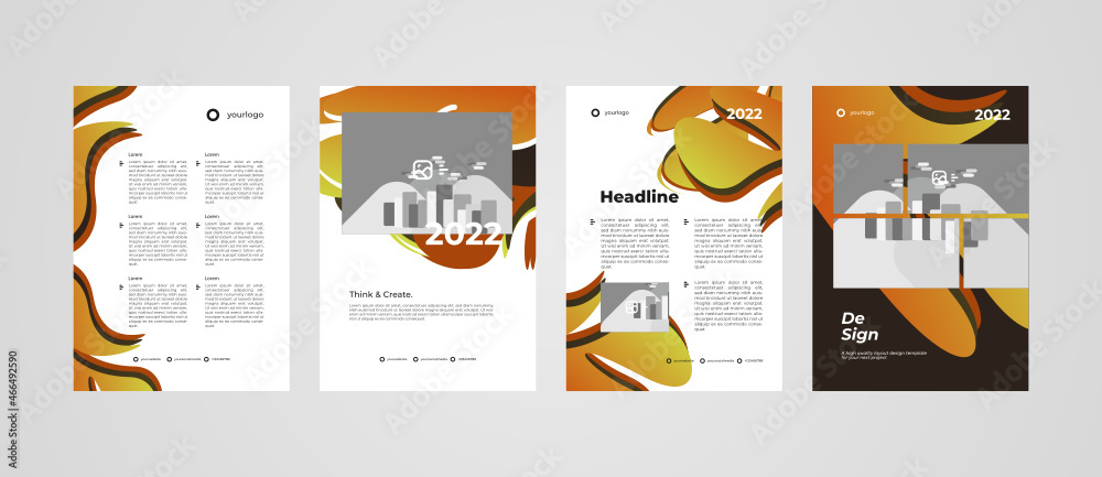 Modern layout template design, background for your project like flyer ...