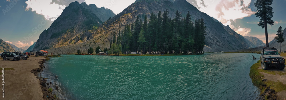 Saifullah Lake is an alpine glacial lake located to the north of Kalam ...