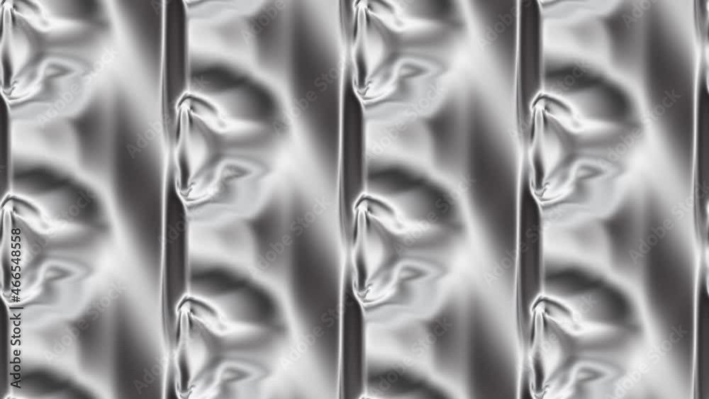 Video Stock Abstract liquid silver background with soft flowing ...
