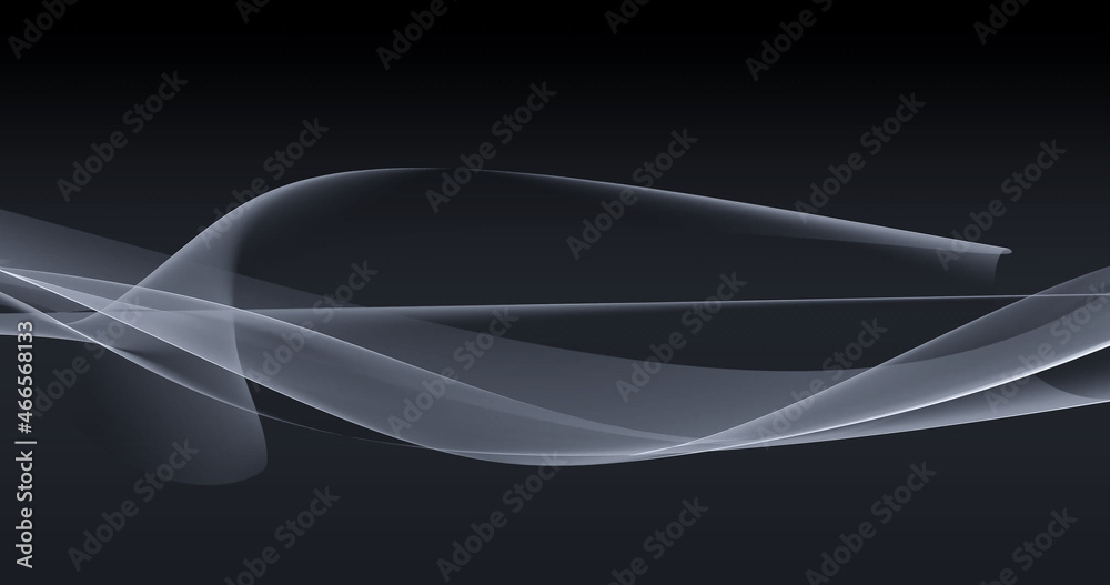Abstract black background with dynamic 3d lines. Stock Illustration ...