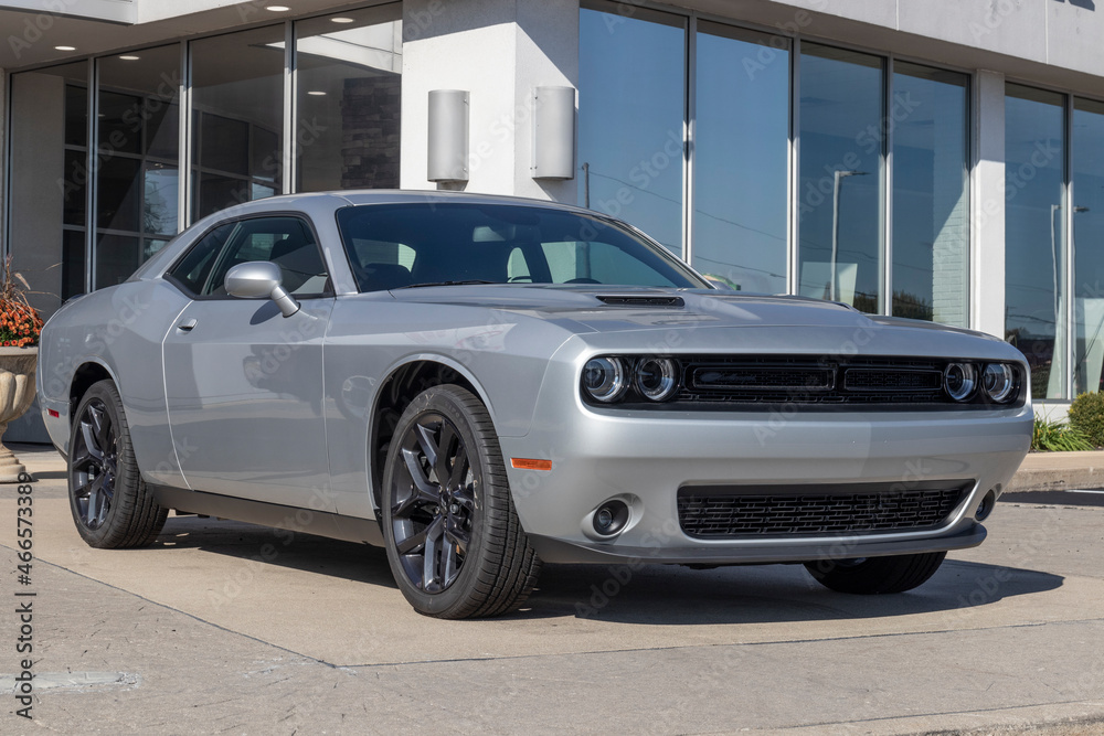 Dodge Challenger display. The Dodge Challenger is a product of ...