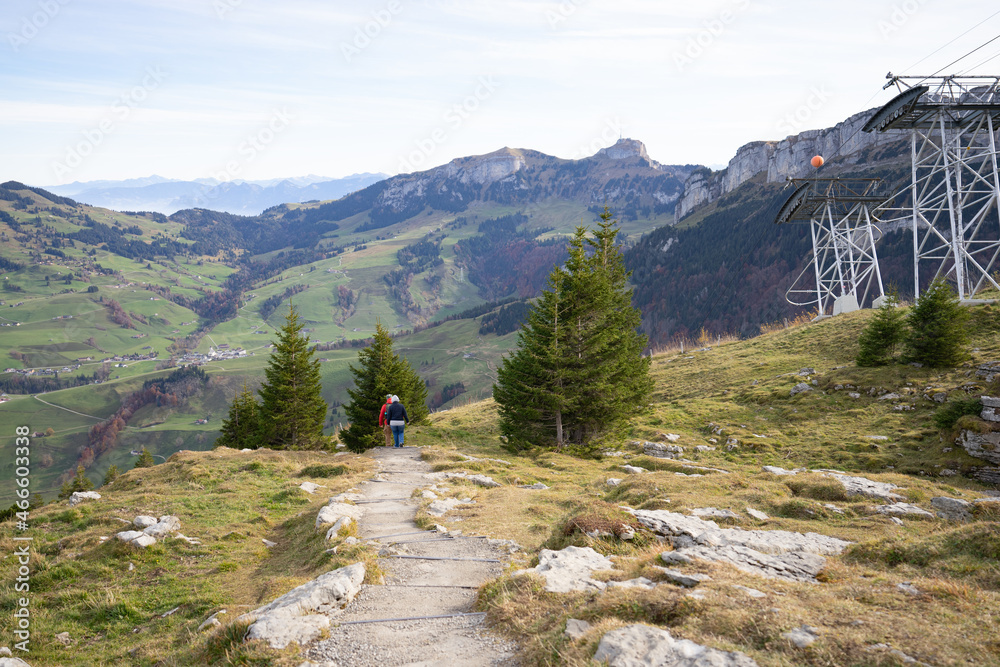 Ebeanalp, Seealpsee, Wildkirchli are the sun terrace of the alpstein ...