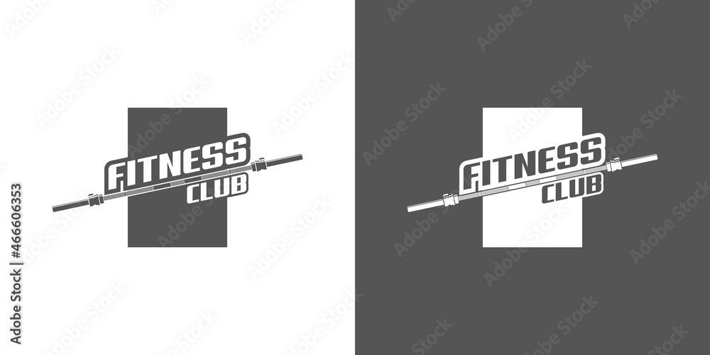 logo athletic club for bodybuilding, powerlifting, weightlifting ...
