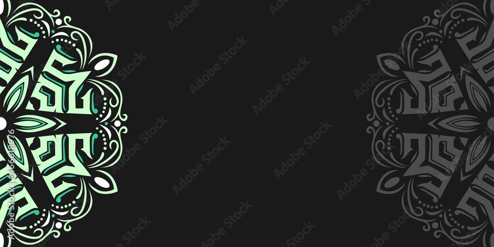 Vector mandala design, for your various types of advertising needs ...