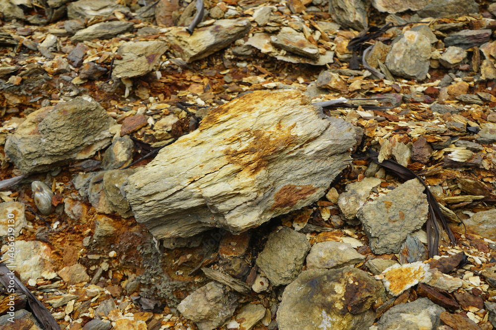 Shale is clastic sedimentary rock formed by mud that is a mixture of ...