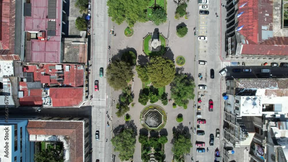 Parque Centro America Centro Historico Quetzaltenango, Xela, Guatemala ...