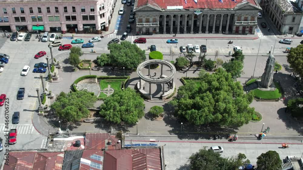 Vídeo do Stock: Parque Centro America Centro Historico Quetzaltenango ...