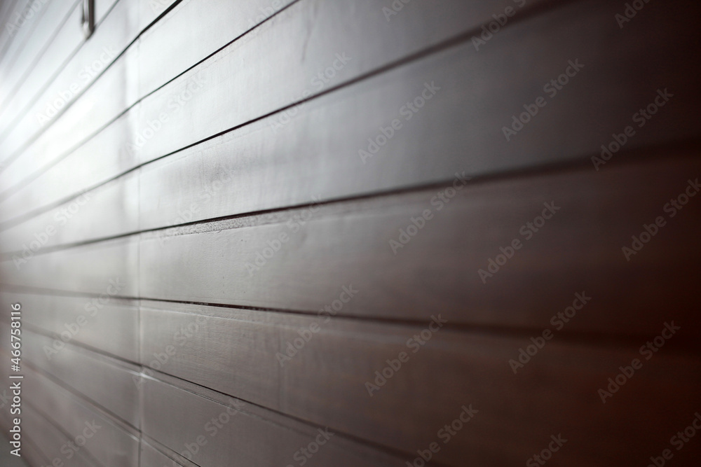 Wooden wall background photo texture with perspective effect. narrow ...