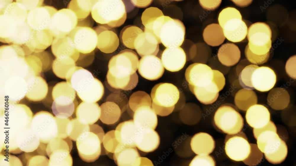 Vidéo Stock Realistic looping 3D animation of the golden yellow shining ...