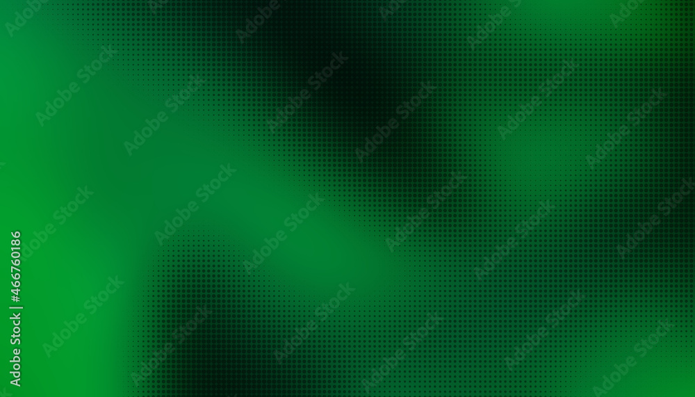 gradient halftone pattern diagonal on dynamic fluid green background ...