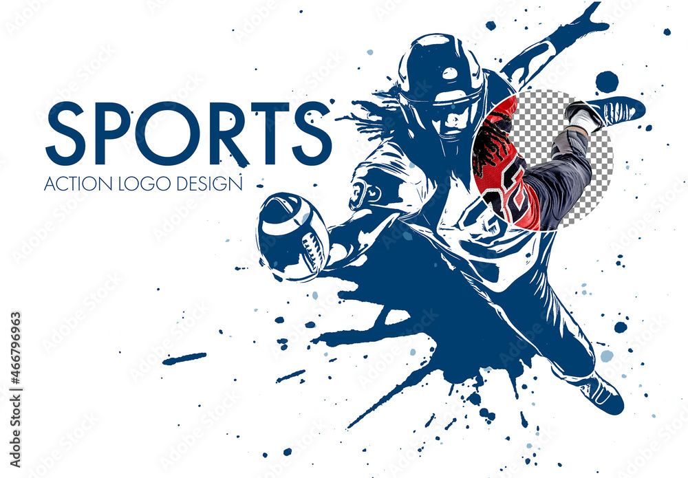 Threshold Sports Logo Design Stock Template | Adobe Stock