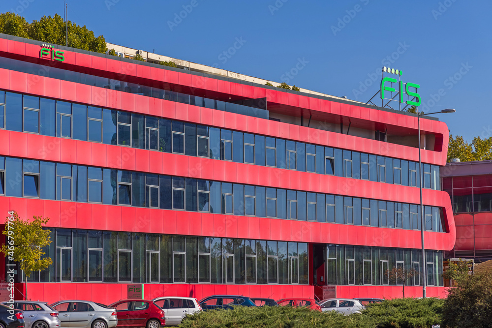 FIS Office Building Stock Photo | Adobe Stock