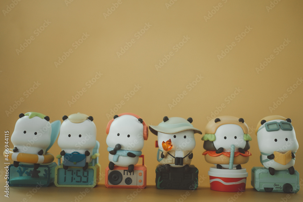 Bangkok, Thailand - November 3, 2021 : Set of figure of Star Moly Tuo ...