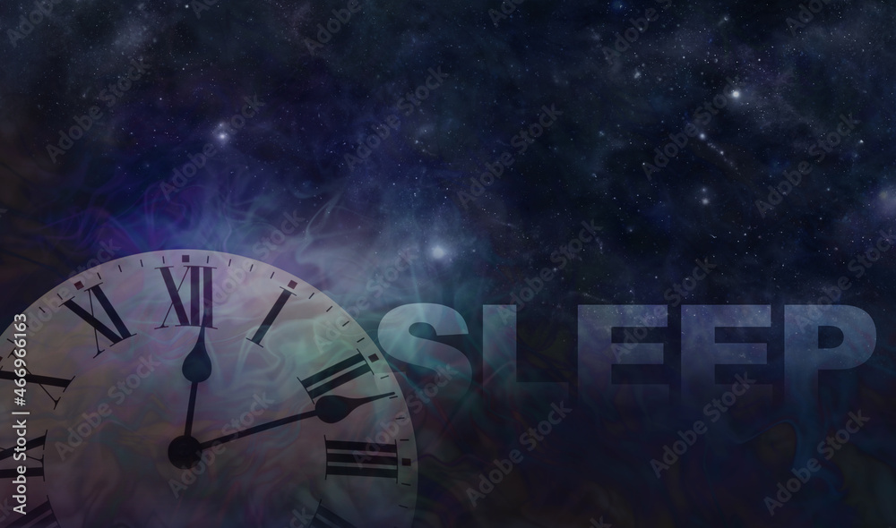 Get to sleep before midnight concept - graduated fading clock face ...