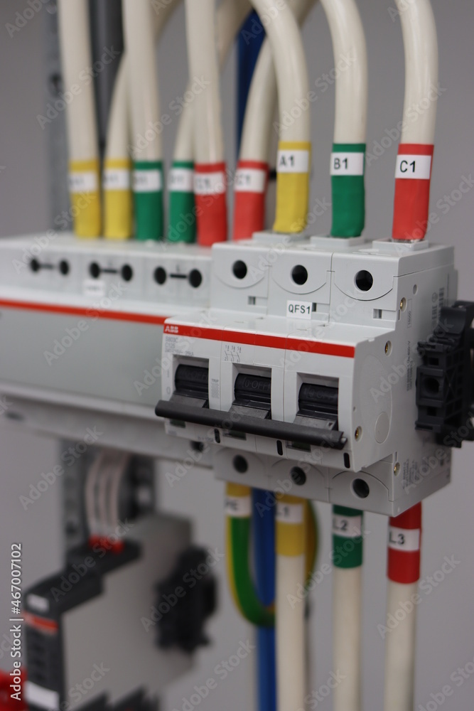 ABB high voltage protection module and 3-phase automatic electric ...