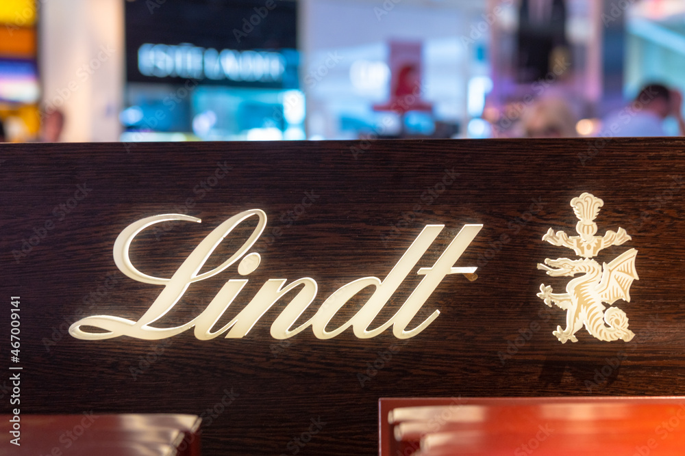 Lindt Chocolate Logo Stock Photo | Adobe Stock