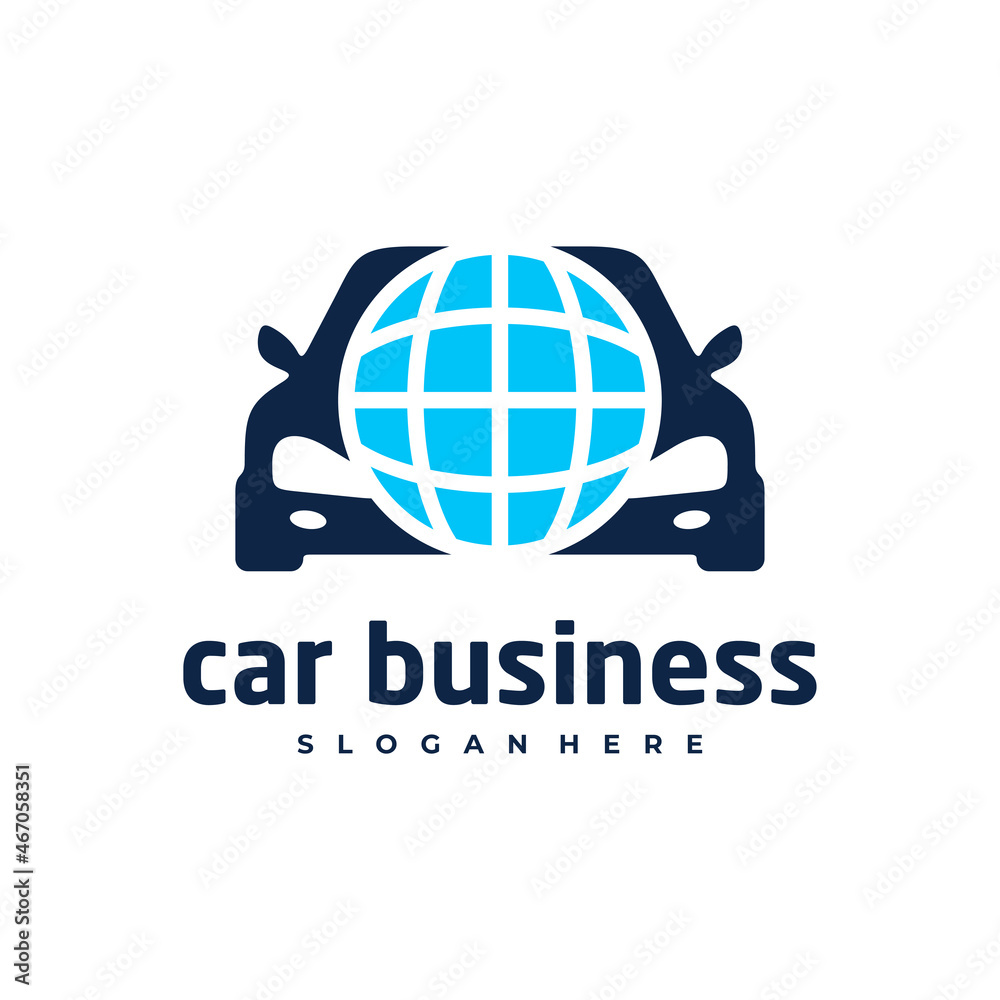 Car world logo vector template, Creative car logo design concepts Stock ...