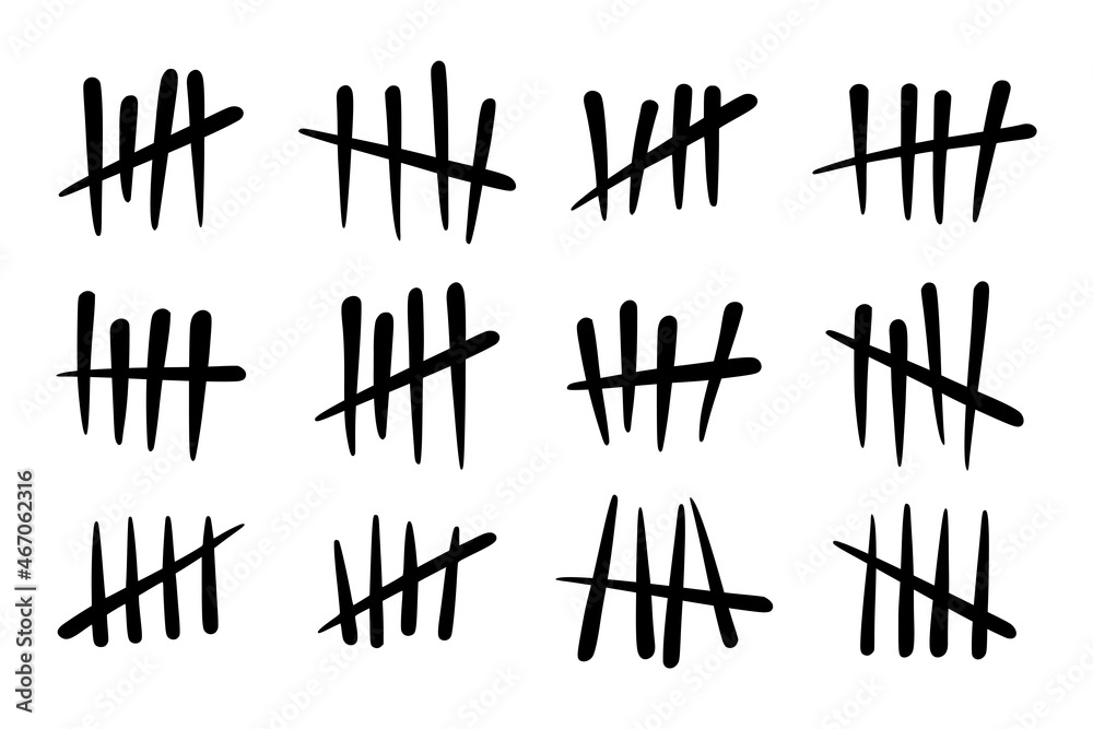 Vetor Do Stock Tally Marks To Count Days In Prison Tally Marks For vetor-do-stock-tally-marks-to-count-days-in-prison-tally-marks-for