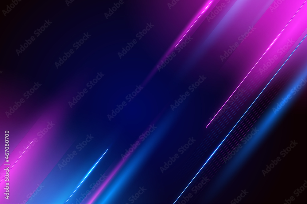 Gradient abstract shape background with blue and purple color design ...
