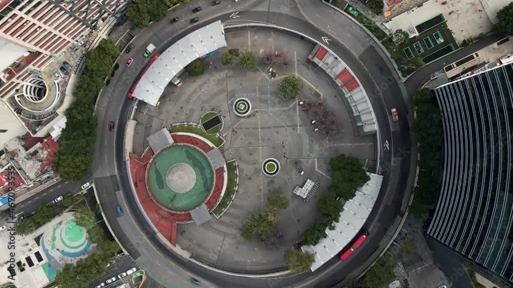 Video „Glorieta de Insurgentes en la Ciudad de México durante el día ...