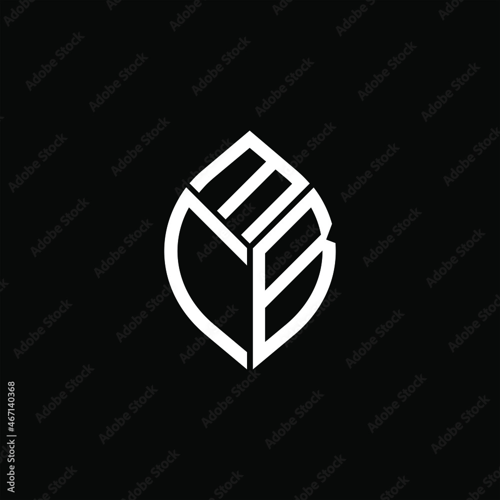 MCB letter logo creative design. MCB unique design Stock Vector | Adobe ...