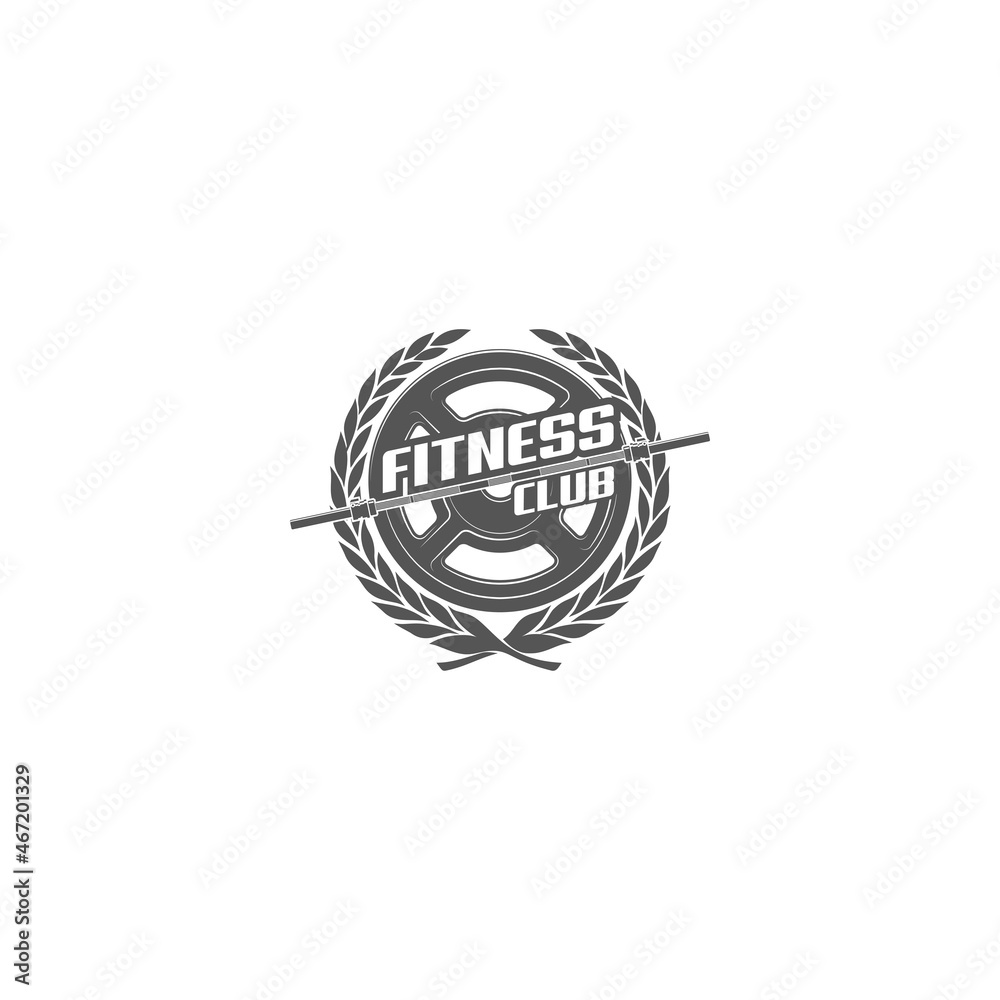 logo athletic club for bodybuilding, powerlifting, weightlifting ...