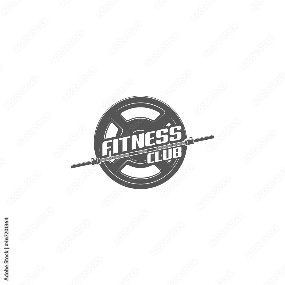 logo athletic club for bodybuilding, powerlifting, weightlifting ...