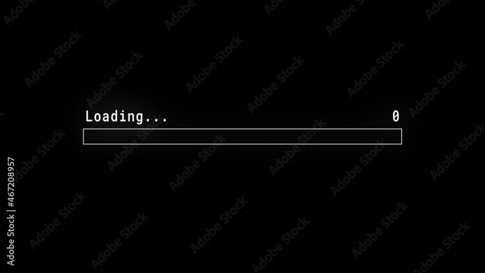 Loading progress bar downloading barloading screen pixelated progress animation. Status bar ...