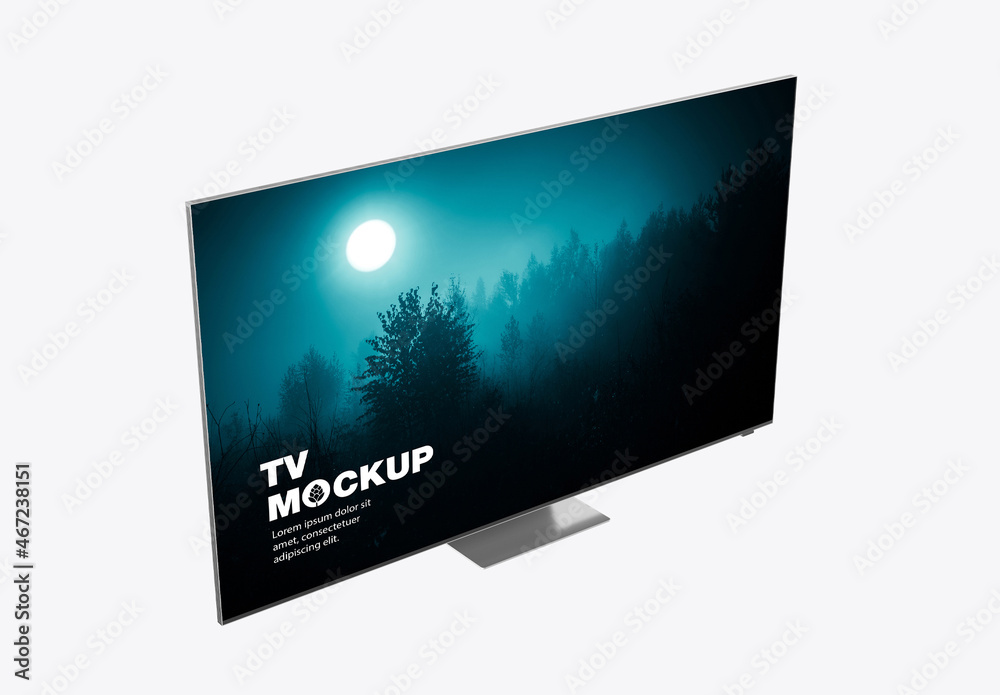 Tv Mockup Stock Template | Adobe Stock