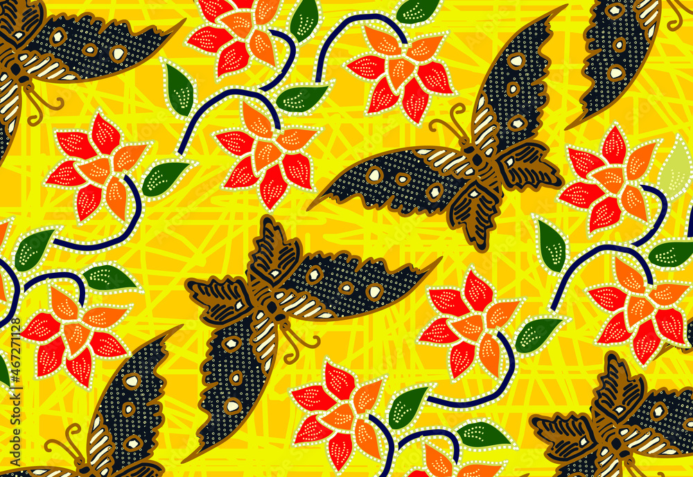 Indonesian batik motifs with very distinctive patterns. exclusive ...