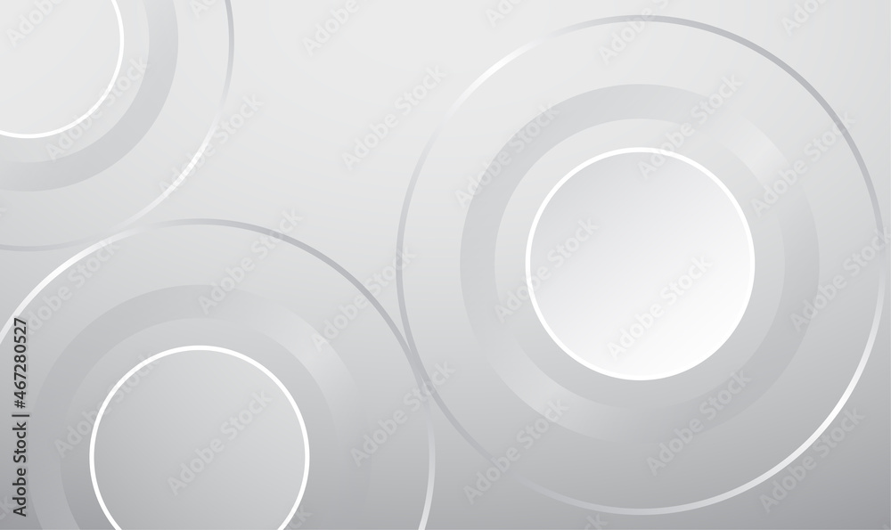 Transparent round circles. Realistic transparent glass in round frame ...