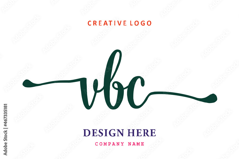 VBC lettering logo is simple, easy to understand and authoritative ...