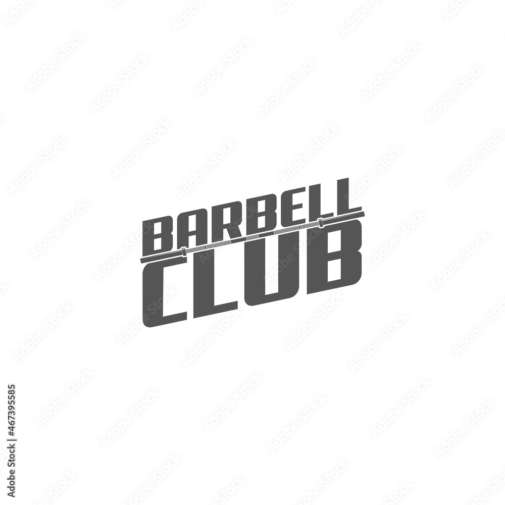 logo athletic club for bodybuilding, powerlifting, weightlifting ...