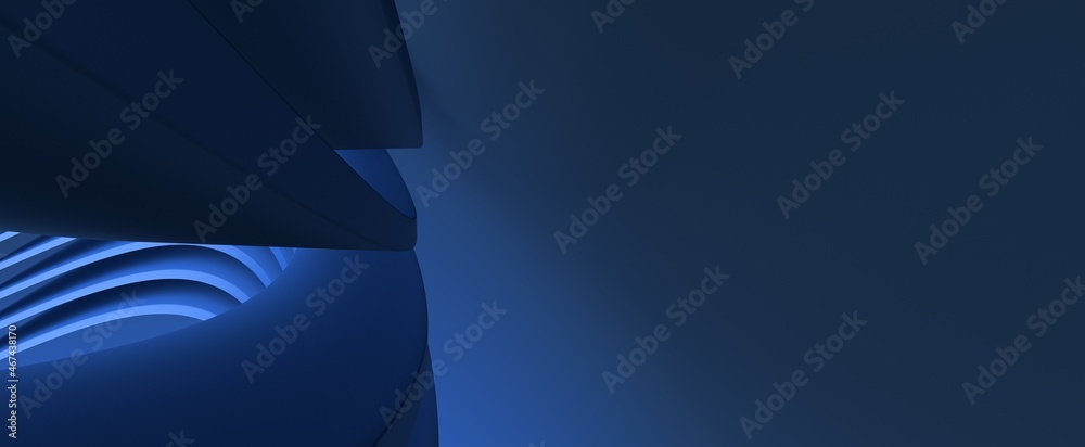 3d Illustration Geometric Polygon Line Triangle Pattern Shape With Molecule Structure