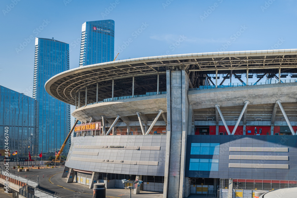 Istanbul, Turkey - November 2021: Nef Stadium, formally known as Türk ...