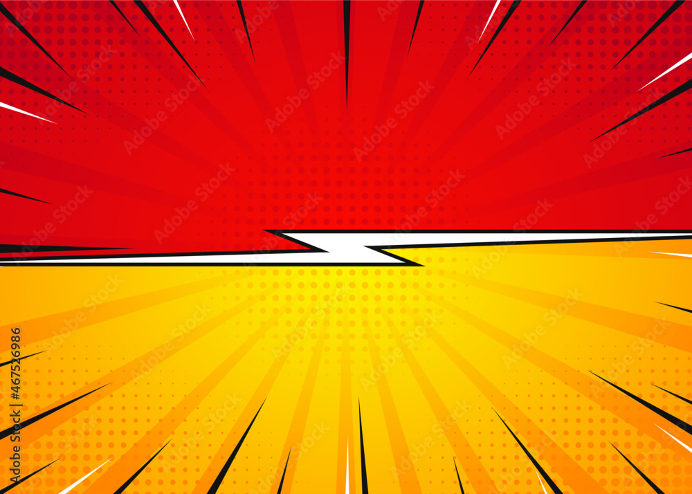 background design with comic theme Stock Vector | Adobe Stock