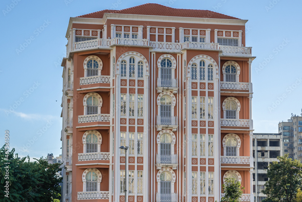 Foto de Residential building on Amir Amin street in center of Beirut ...
