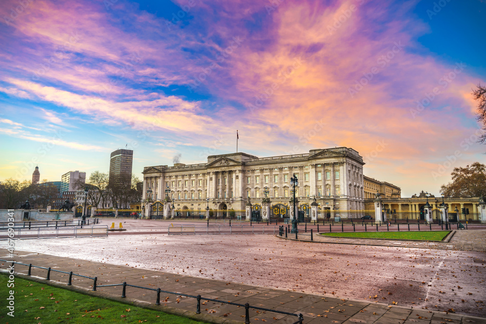 Buckingham Palace Sunset
