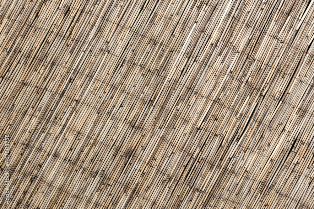 Natural brown dry cane texture Stock Photo | Adobe Stock