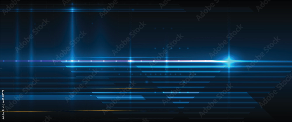 Vector abstract line pattern, digital hi tech technology design and ...